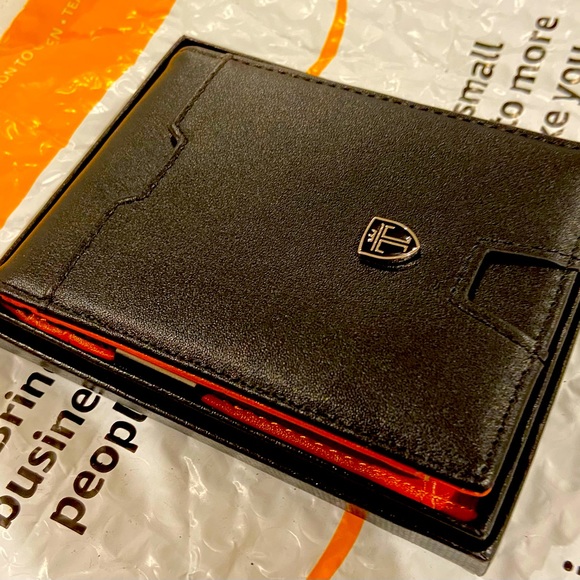 travando | Accessories | Travando Mens Slim Wallet With Money Clip ...